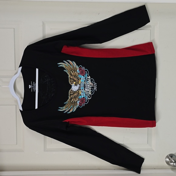 Vance biker wear | Tops | Sturgis Biker Top | Poshmark